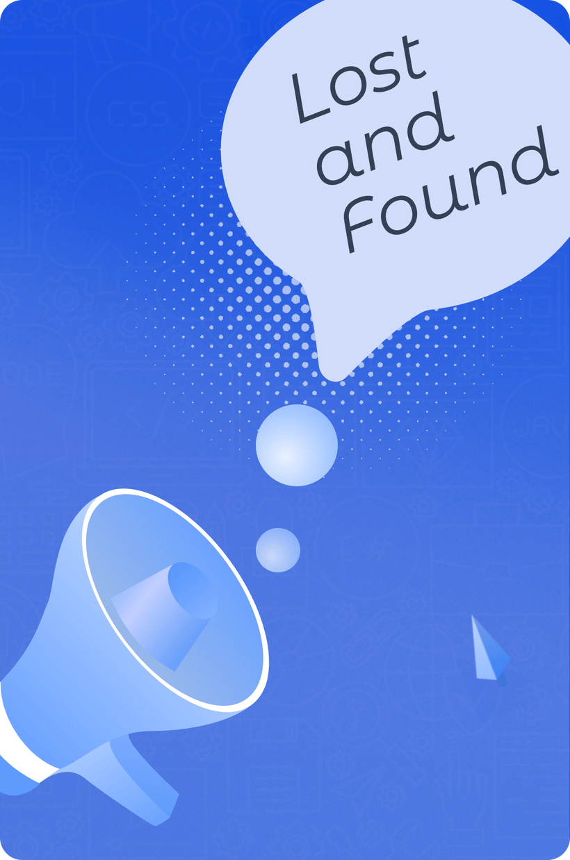 Lost & Found - SERVICE CENTER